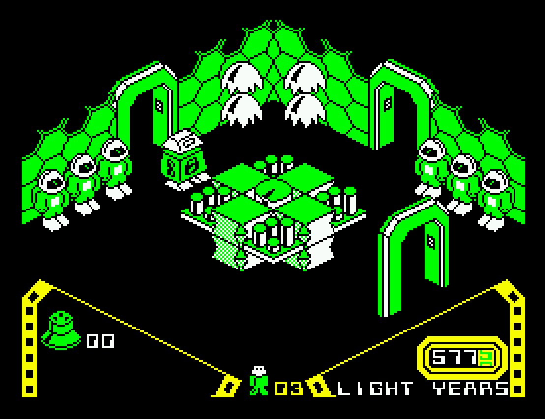 Alien 8 Amstrad CPC 07 | The King of Grabs