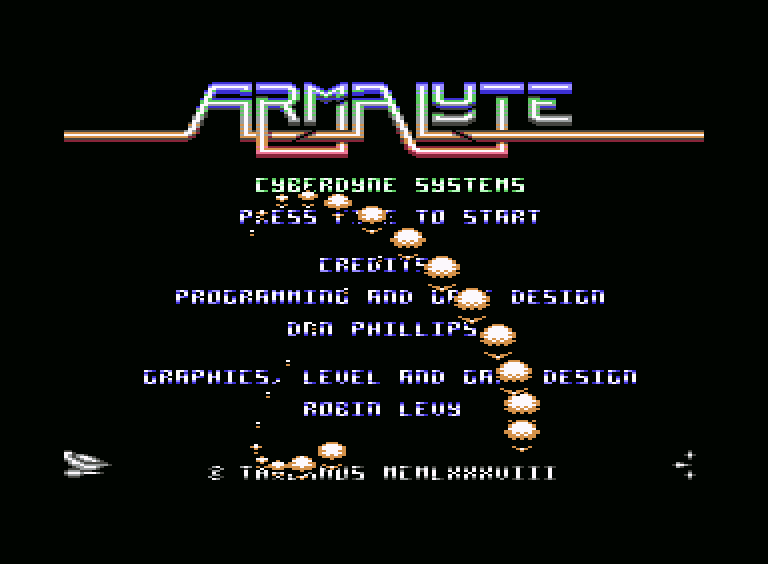 Armalyte C64 02 | The King of Grabs