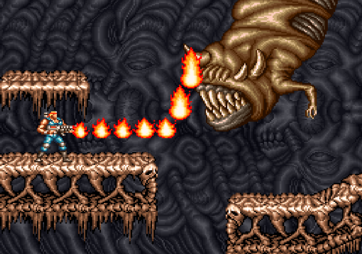 Contra III: The Alien Wars, Super Nintendo | The King of Grabs