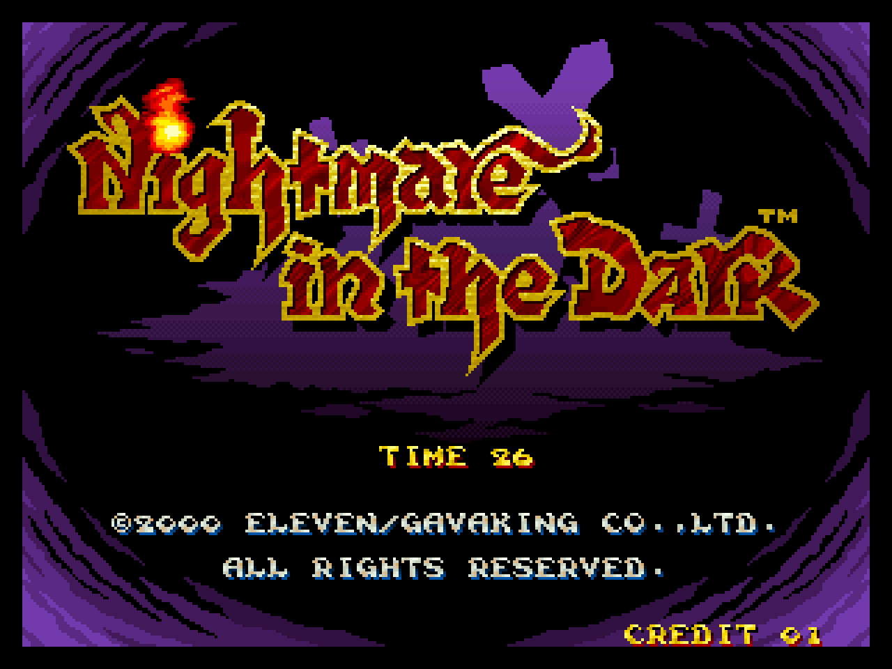 Nightmare in the Dark, Neo Geo | The King of Grabs