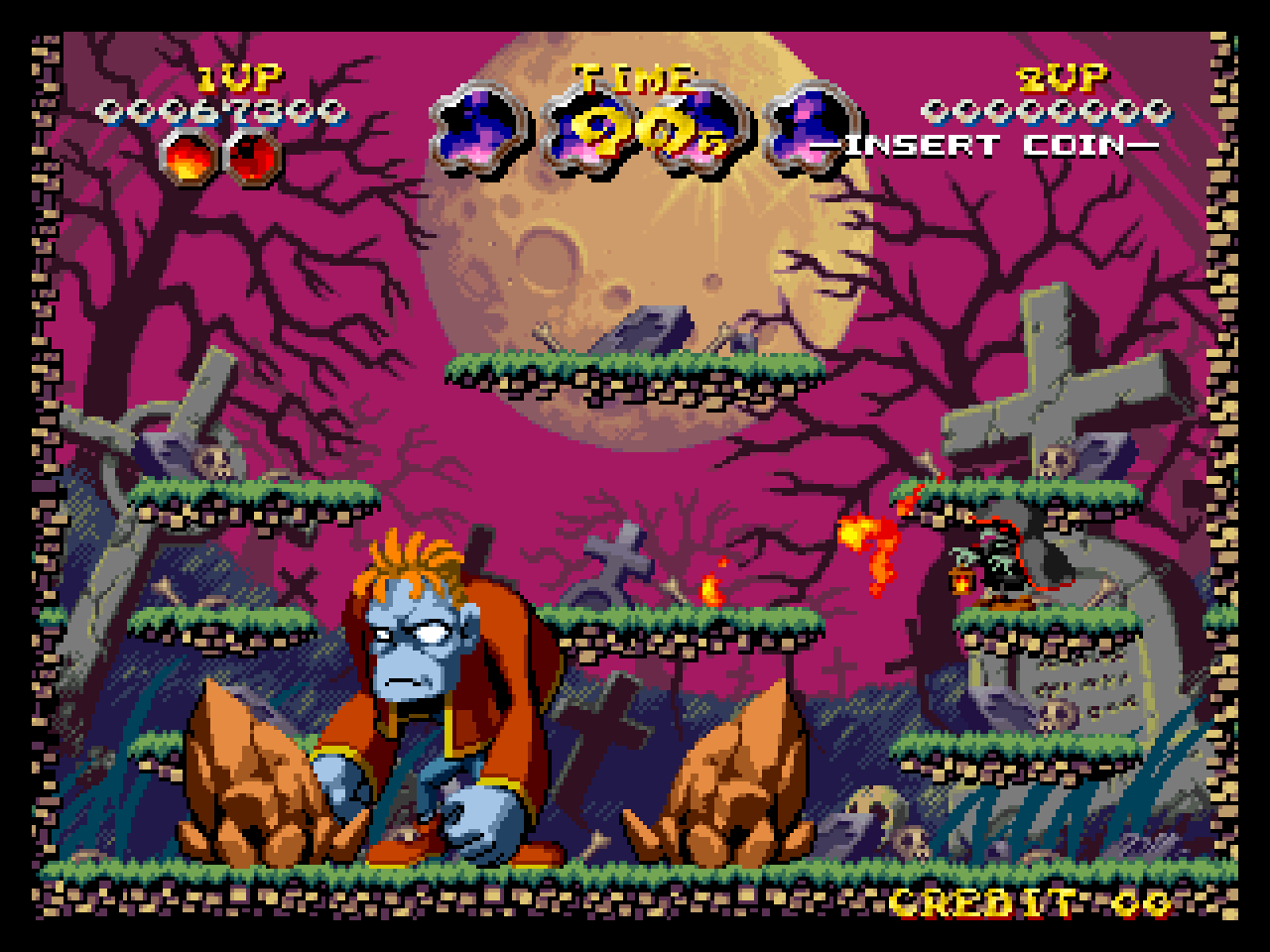 Nightmare in the Dark, Neo Geo | The King of Grabs