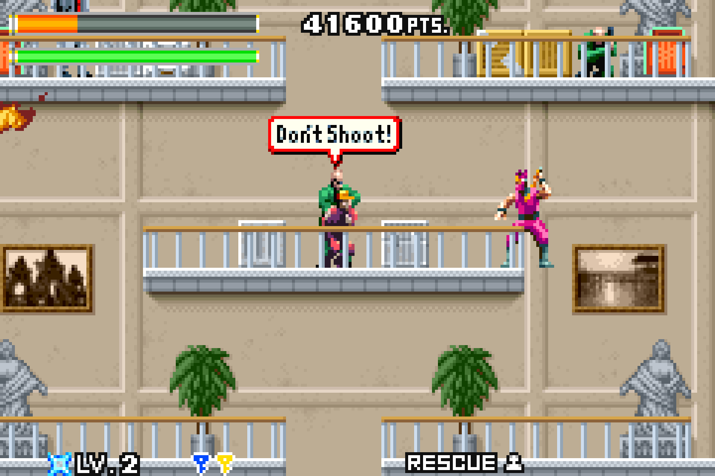 Ninja Cop GBA 12 | The King of Grabs