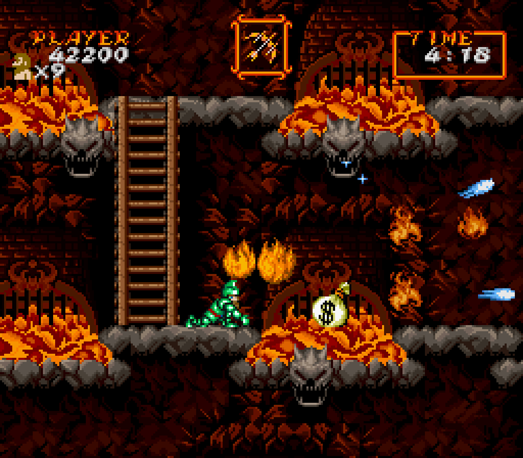 Super Ghouls N Ghosts SNES 077 | The King of Grabs