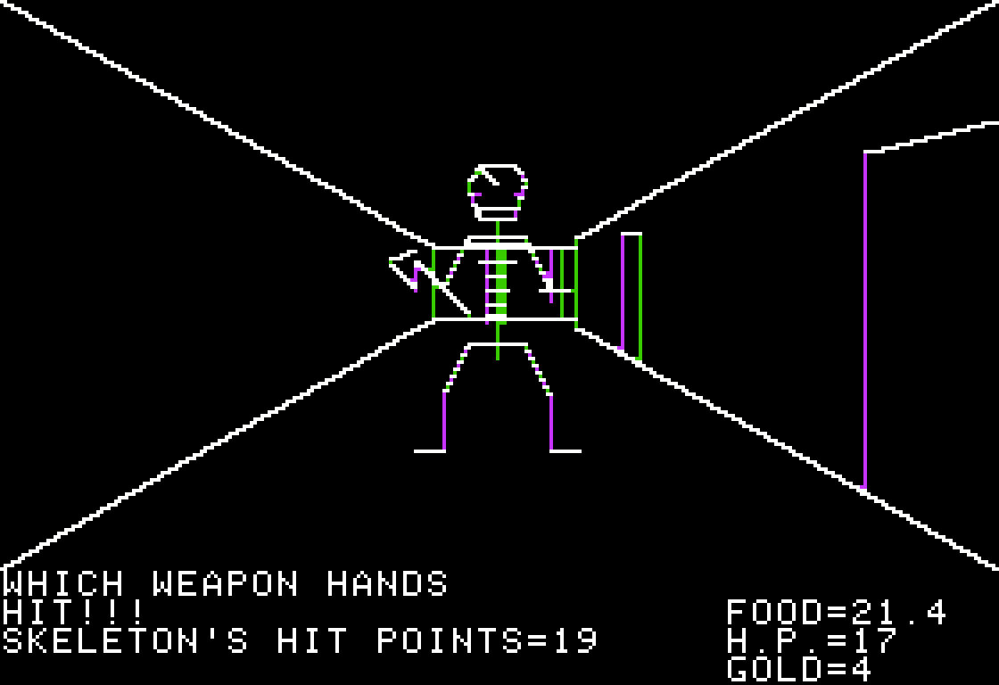 Akalabeth: World of Doom, Apple II | The King of Grabs