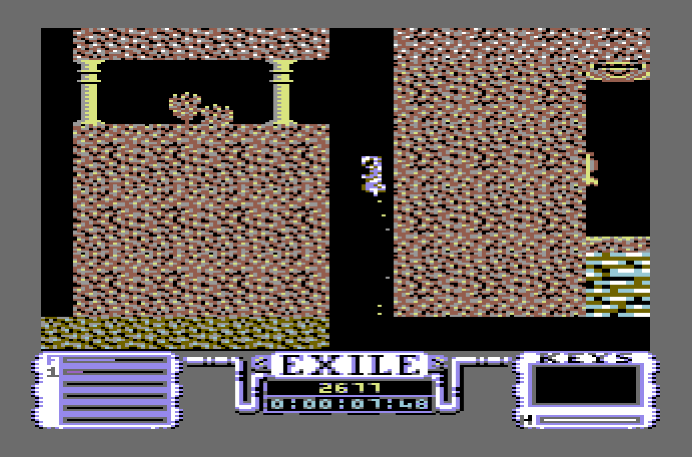 Exile C64 09 | The King of Grabs