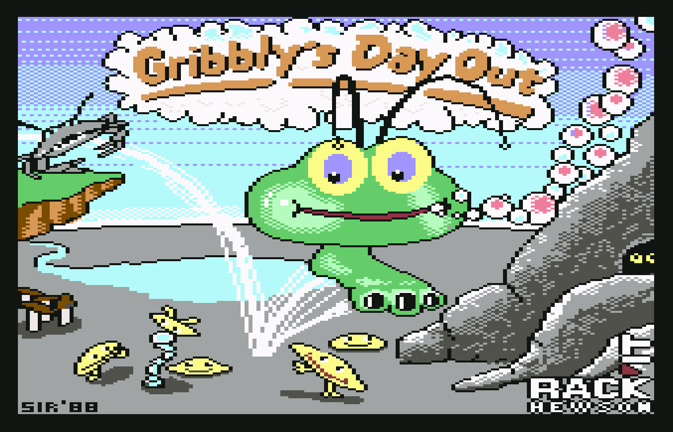 Gribbly’s Day Out C64 01 | The King of Grabs