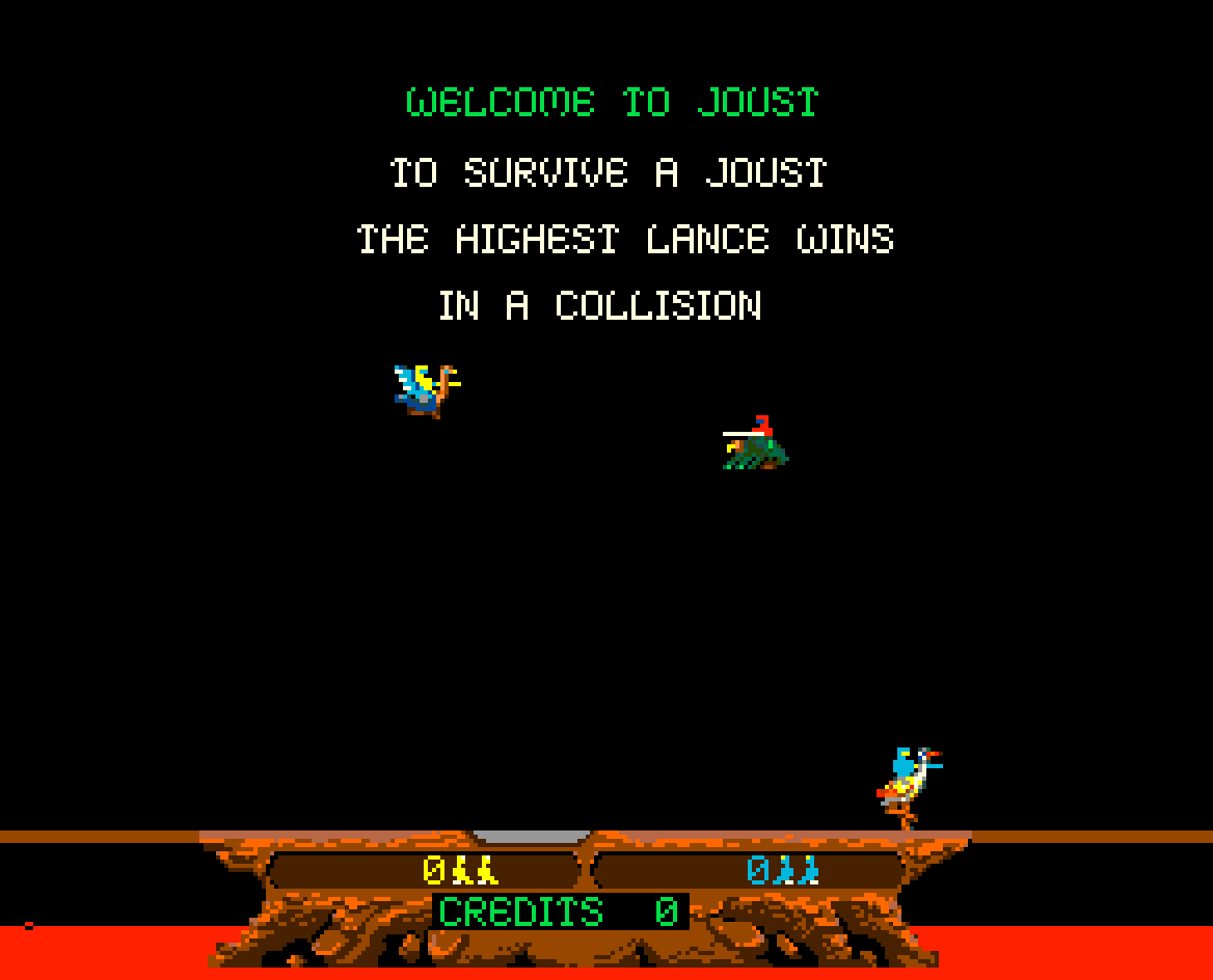 Joust, Arcade | The King of Grabs