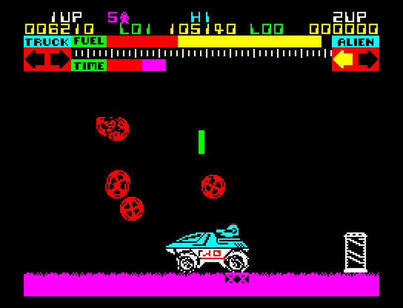 Lunar Jetman ZX Spectrum 27 | The King of Grabs