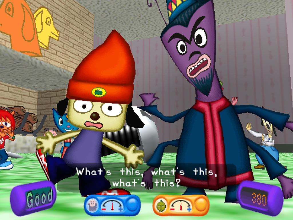 PaRappa the Rapper 2 PS2 14 | The King of Grabs