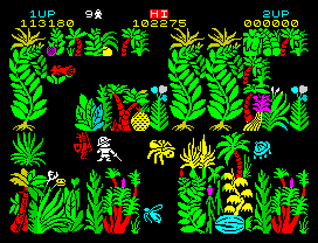 Sabre Wulf, ZX Spectrum | The King of Grabs