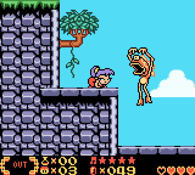 Shantae Game Boy Color 24 | The King of Grabs