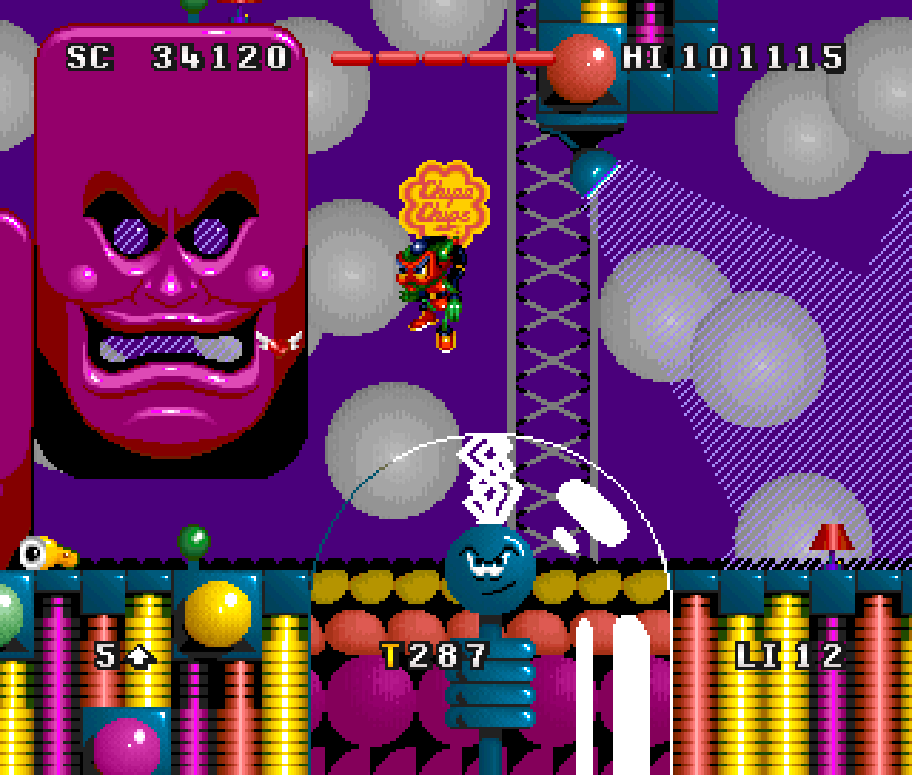 Zool 2 Atari Jaguar 082 | The King of Grabs