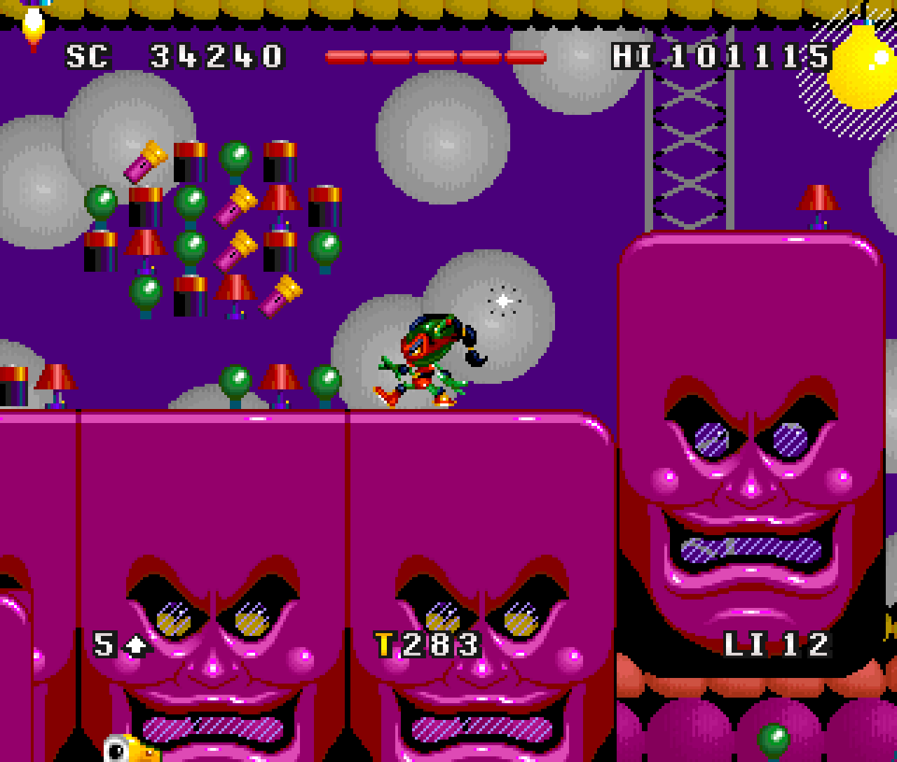 Zool 2 Atari Jaguar 083 | The King of Grabs