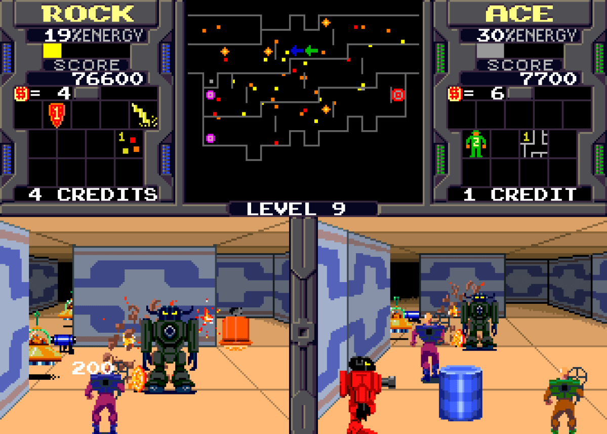 Xybots, Arcade | The King of Grabs