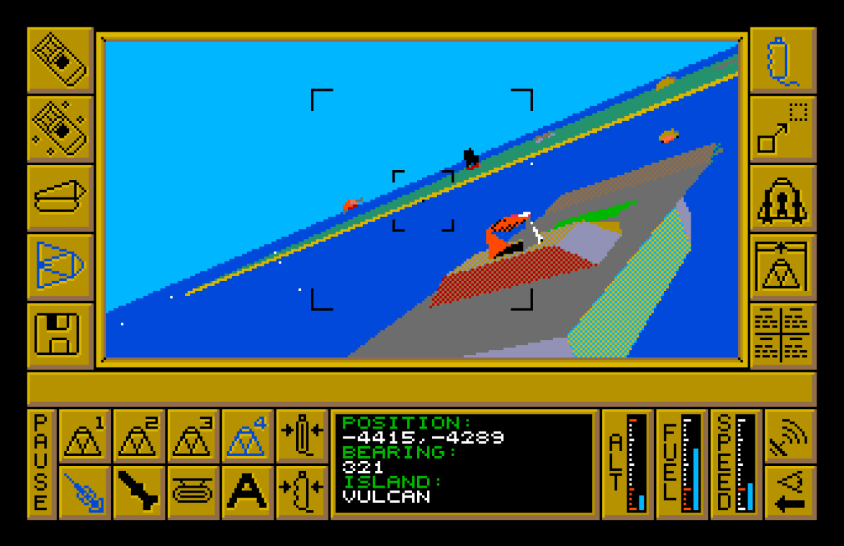 Carrier Command, Atari ST | The King of Grabs