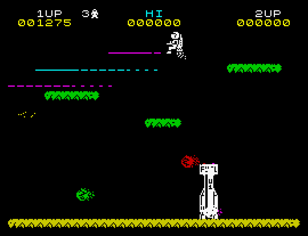 Jet Pac ZX Spectrum 05 | The King of Grabs