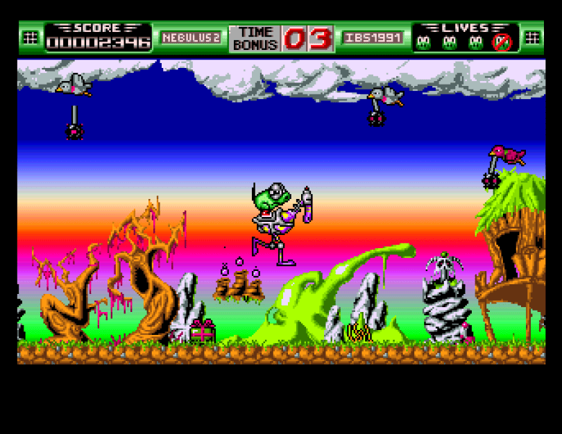 Nebulus 2 Amiga 17 | The King of Grabs