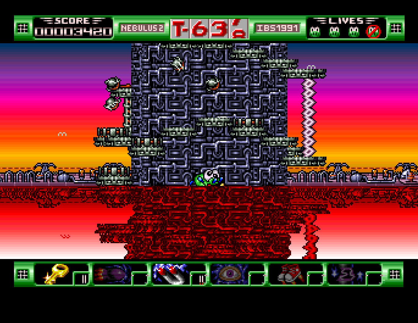 Nebulus 2 Amiga 33 | The King of Grabs