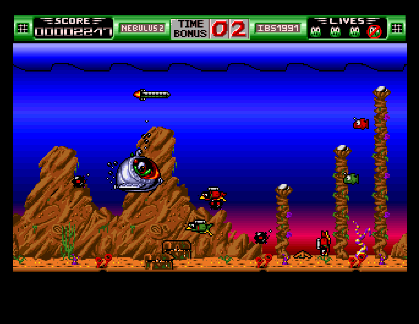 Nebulus 2 Amiga 37 | The King of Grabs