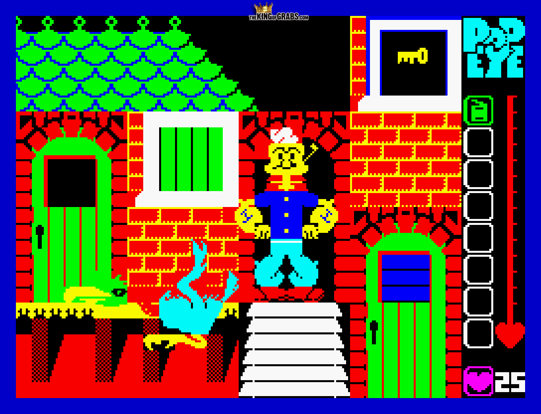Popeye, ZX Spectrum | The King of Grabs