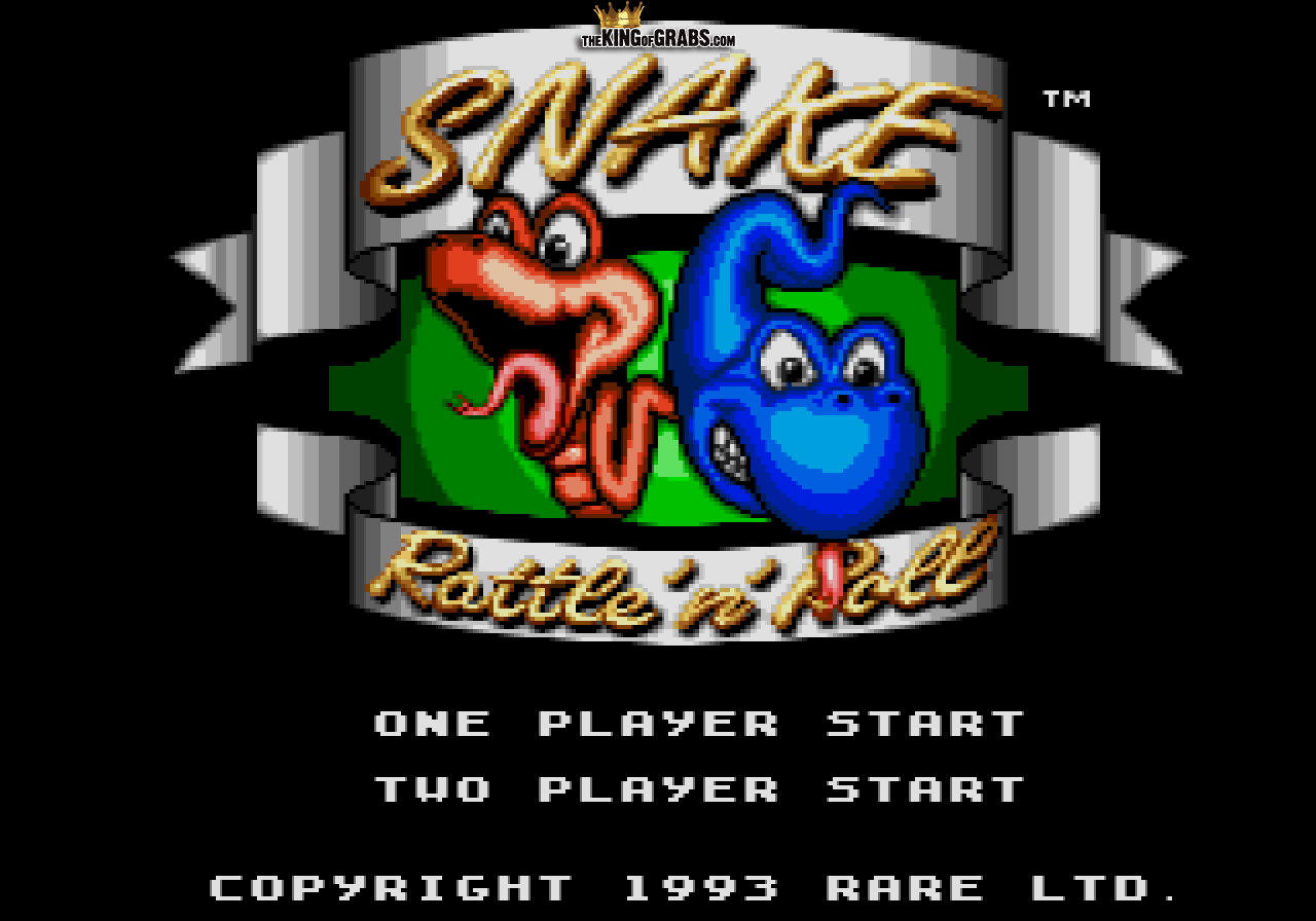 Snake Rattle ‘n’ Roll, Megadrive/Genesis | The King of Grabs