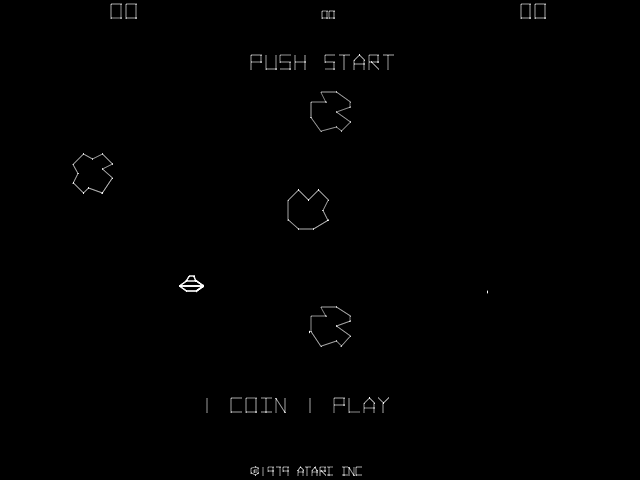 Asteroids, Arcade | The King of Grabs