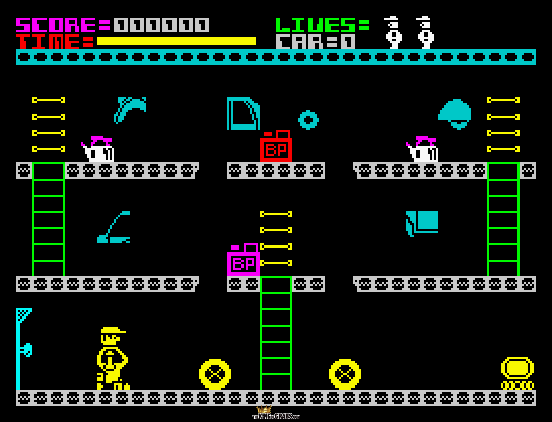 Automania ZX Spectrum 03 | The King of Grabs