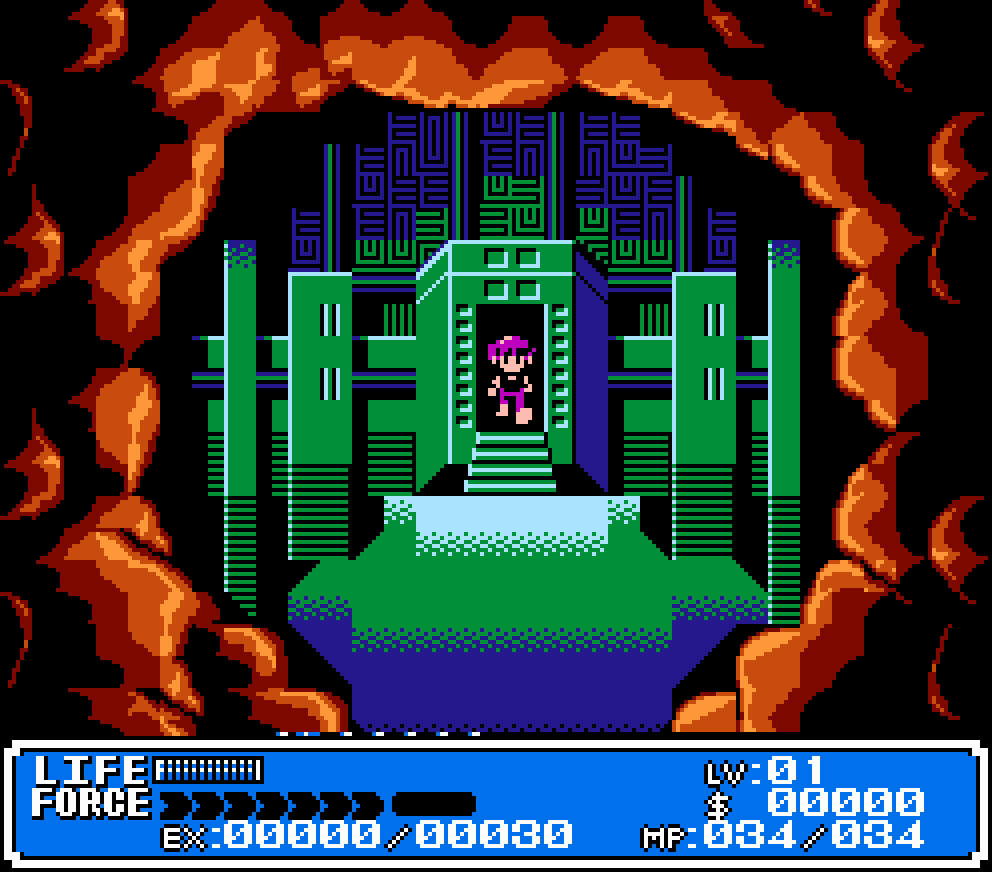 Crystalis, NES | The King of Grabs