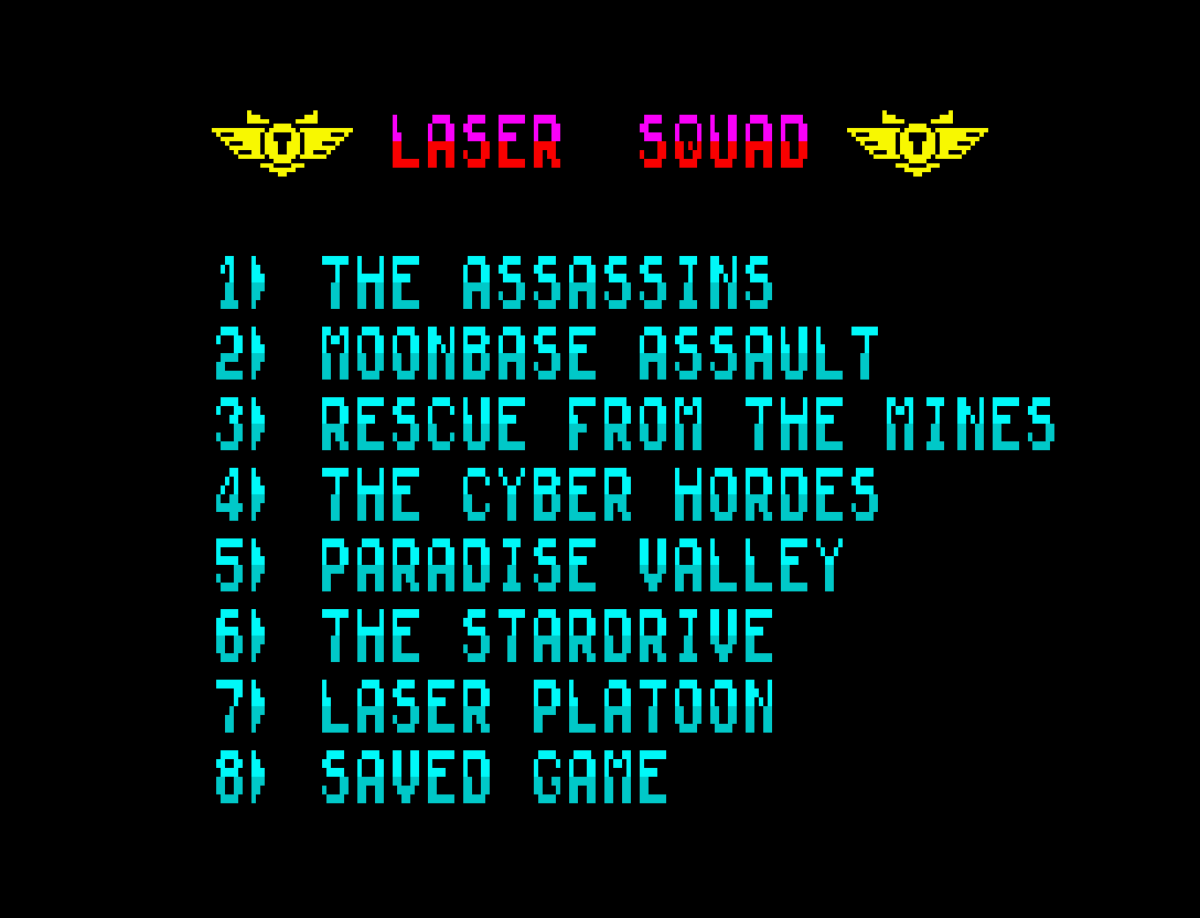 Laser Squad ZX Spectrum 02 | The King of Grabs