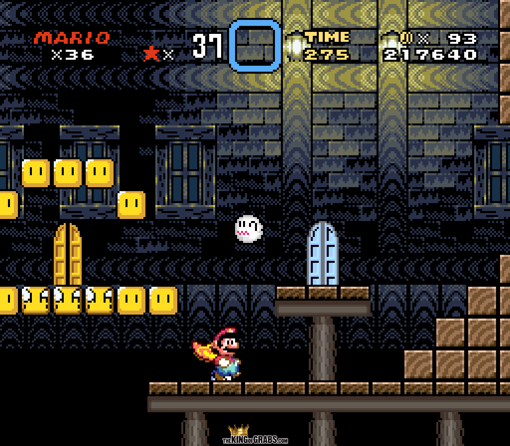Super Mario World SNES 040 | The King of Grabs