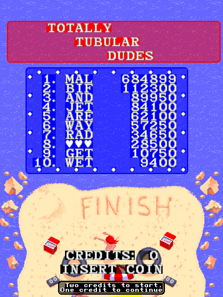 Toobin’ Arcade by Atari Games 51 | The King of Grabs