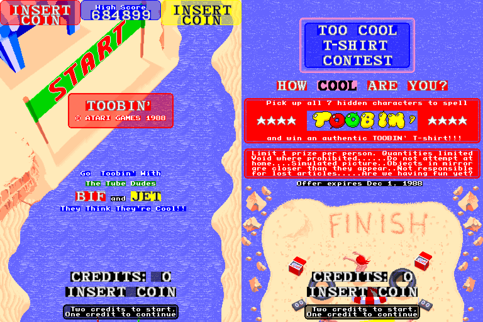 Toobin’, Arcade | The King of Grabs