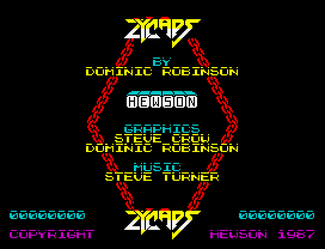 Zynaps, ZX Spectrum | The King of Grabs