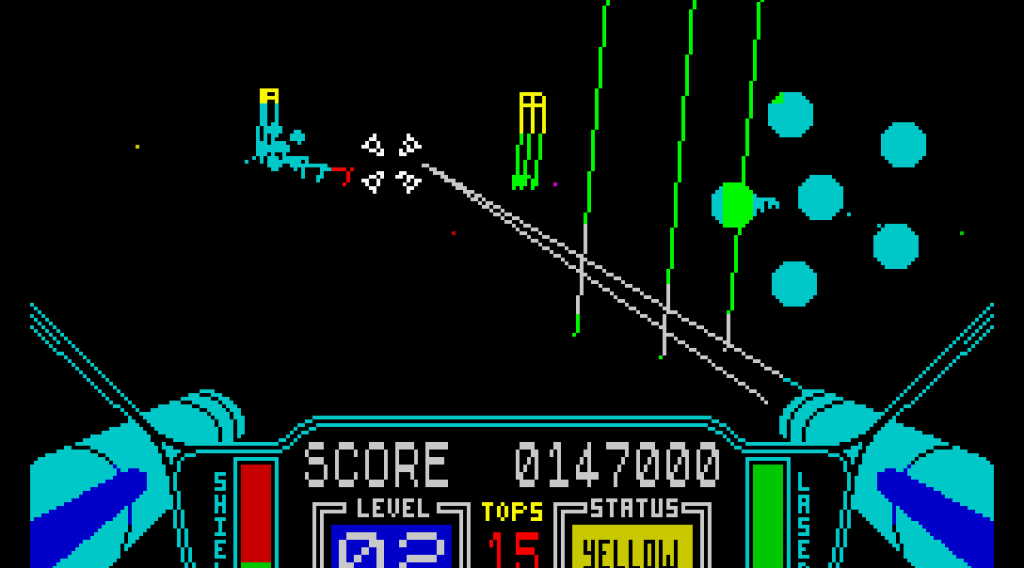 Starstrike 3D, ZX Spectrum | The King of Grabs