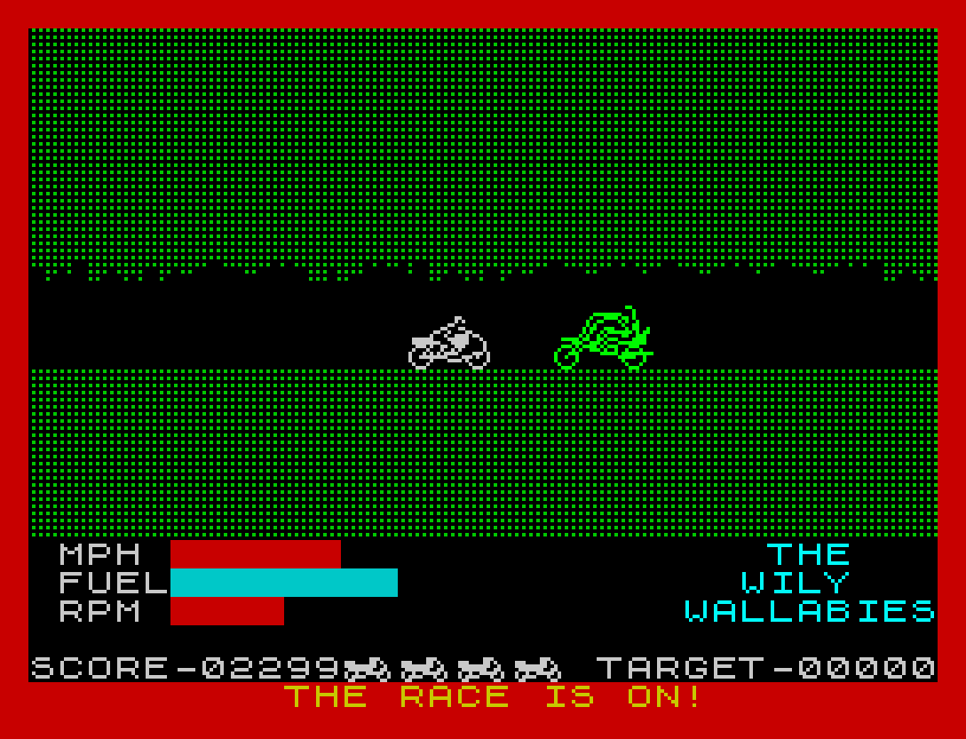 Wheelie ZX Spectrum 53 | The King of Grabs