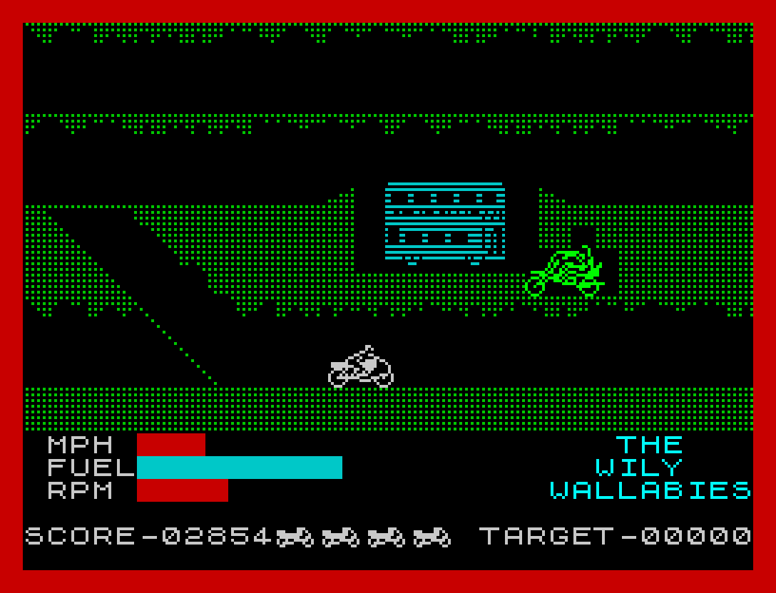 Wheelie ZX Spectrum 56 | The King of Grabs