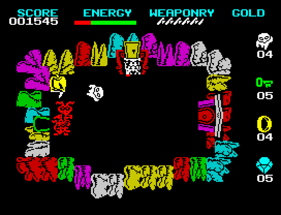 Wizard’s Lair, ZX Spectrum | The King of Grabs
