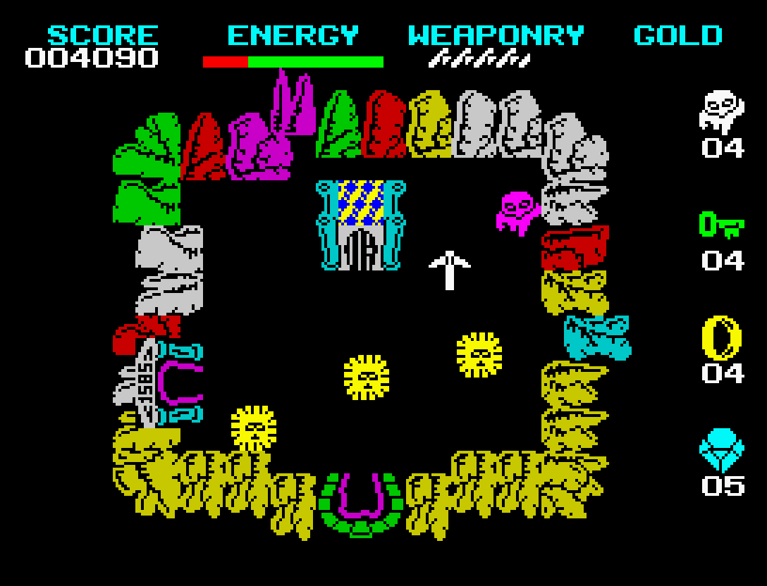 Wizard’s Lair, ZX Spectrum | The King of Grabs