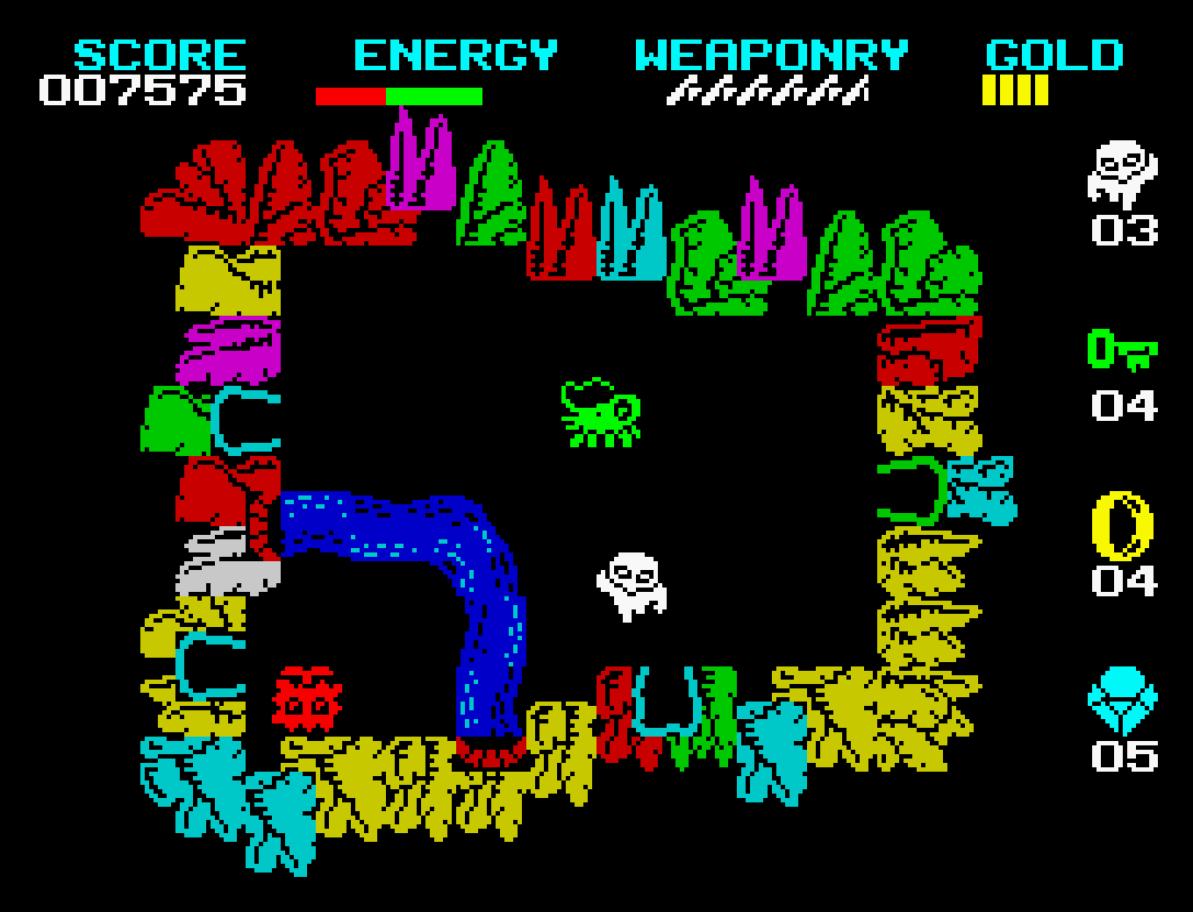 Wizard’s Lair, ZX Spectrum | The King of Grabs