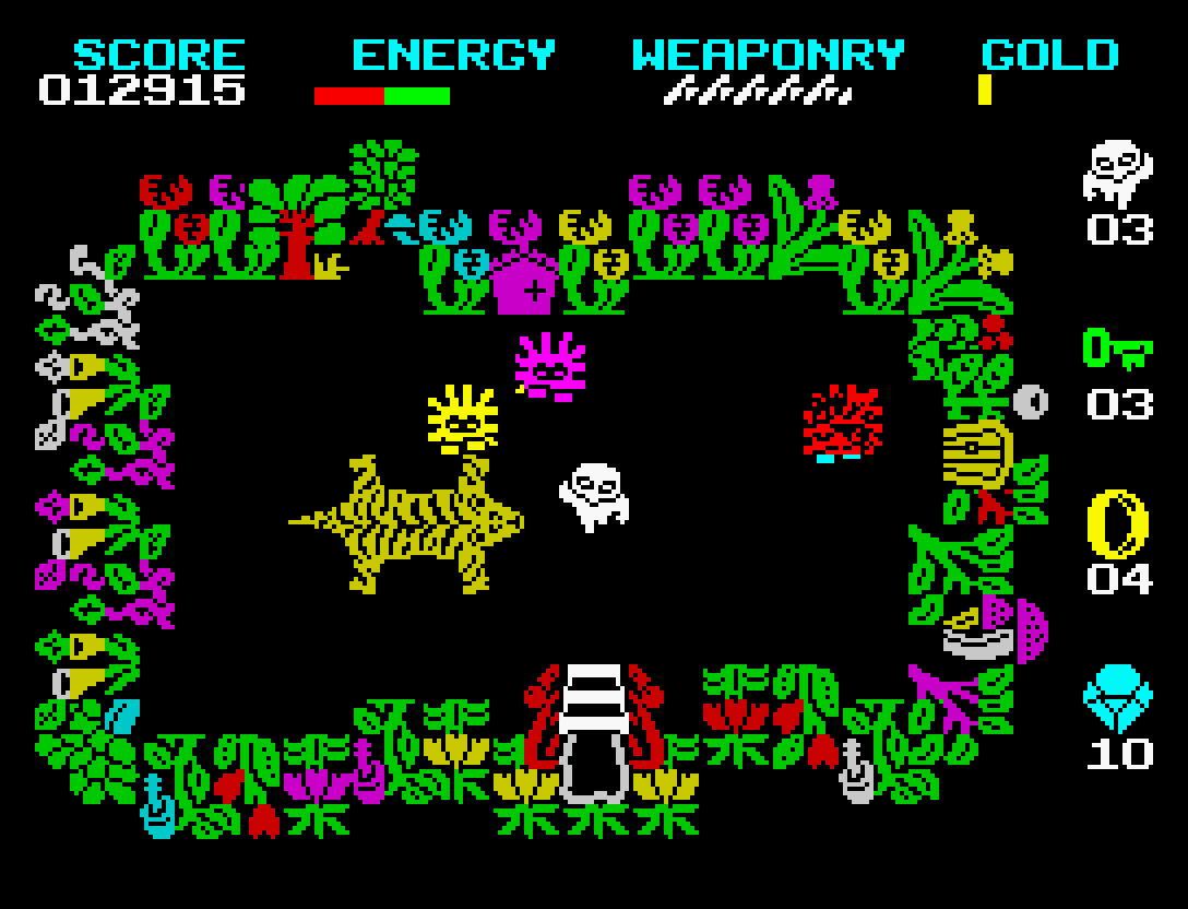 Wizard’s Lair, ZX Spectrum | The King of Grabs