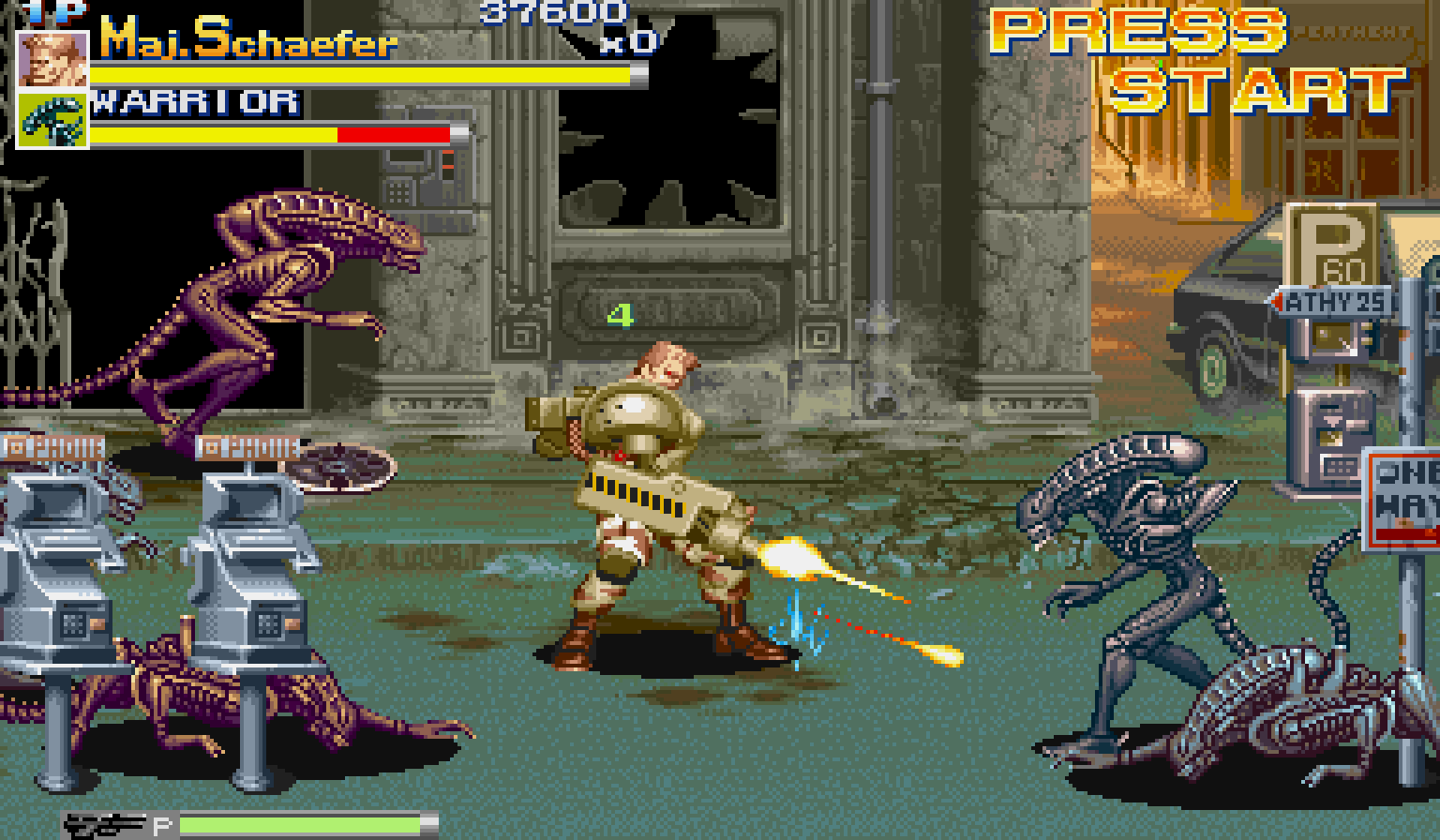Aliens vs. Predator, Arcade | The King of Grabs