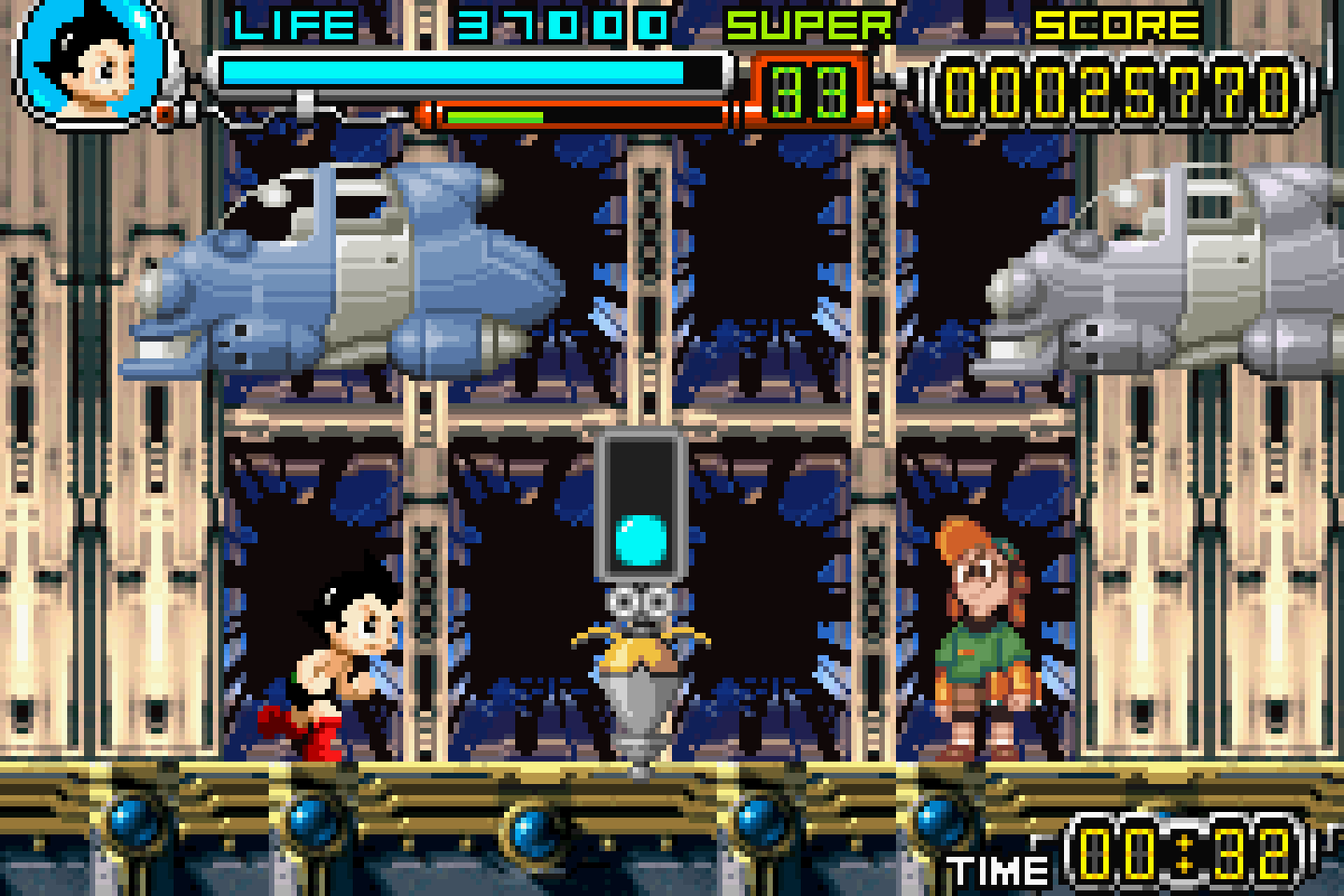 Astro Boy Omega Factor GBA 11 | The King of Grabs