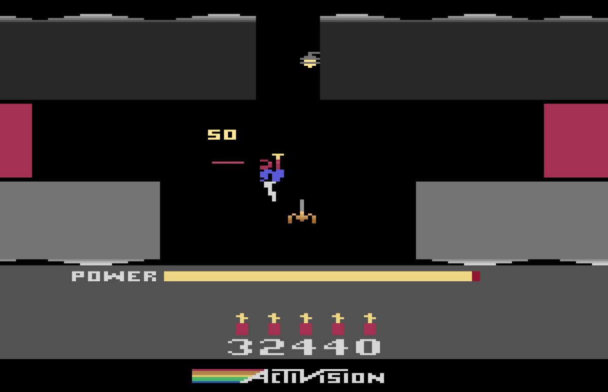H.E.R.O., Atari 2600 | The King of Grabs