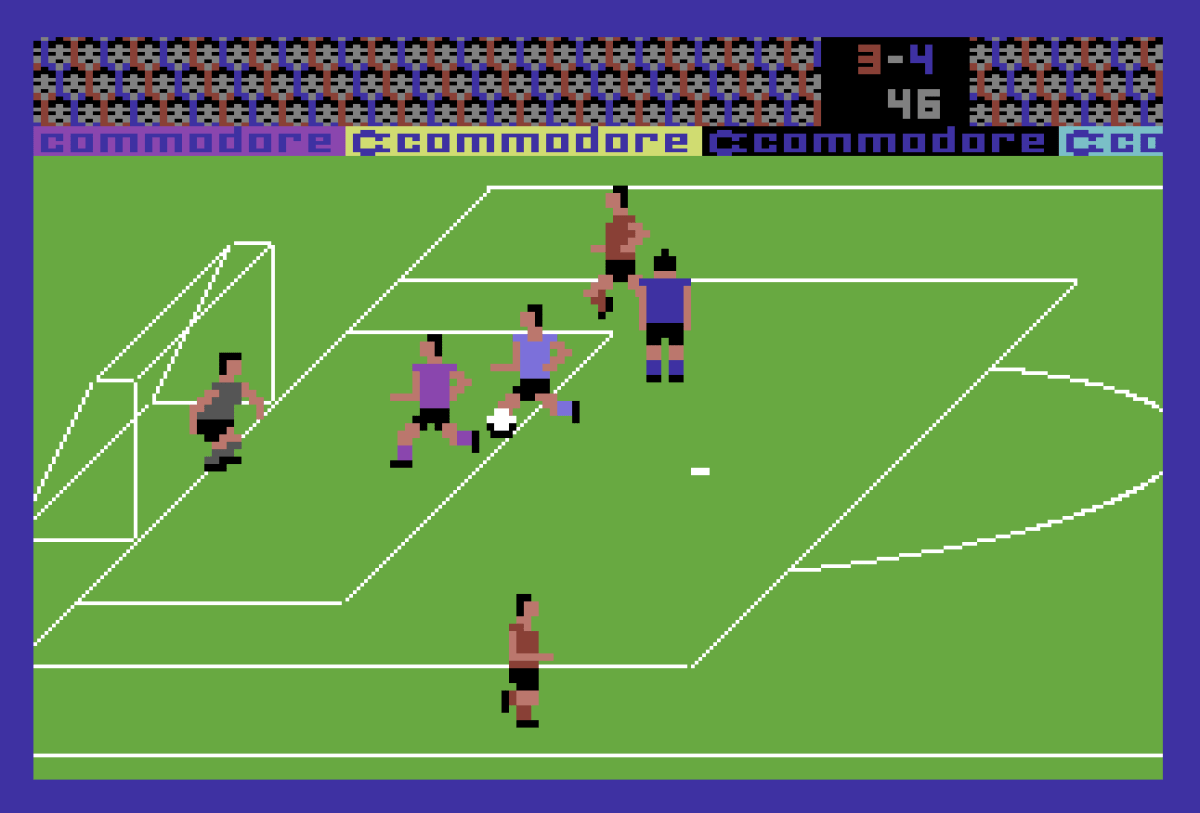 International Soccer, Commodore 64 | The King of Grabs
