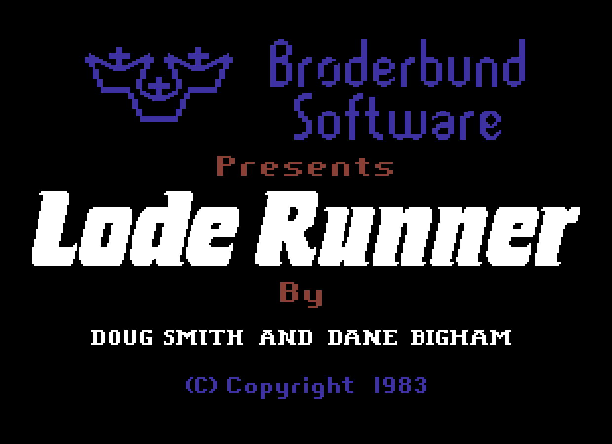 Lode Runner, Commodore 64 | The King of Grabs