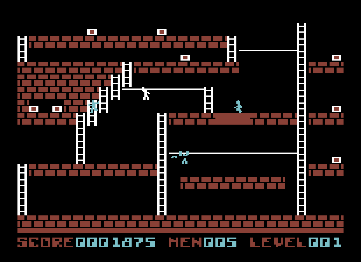 Lode Runner, Commodore 64 | The King of Grabs