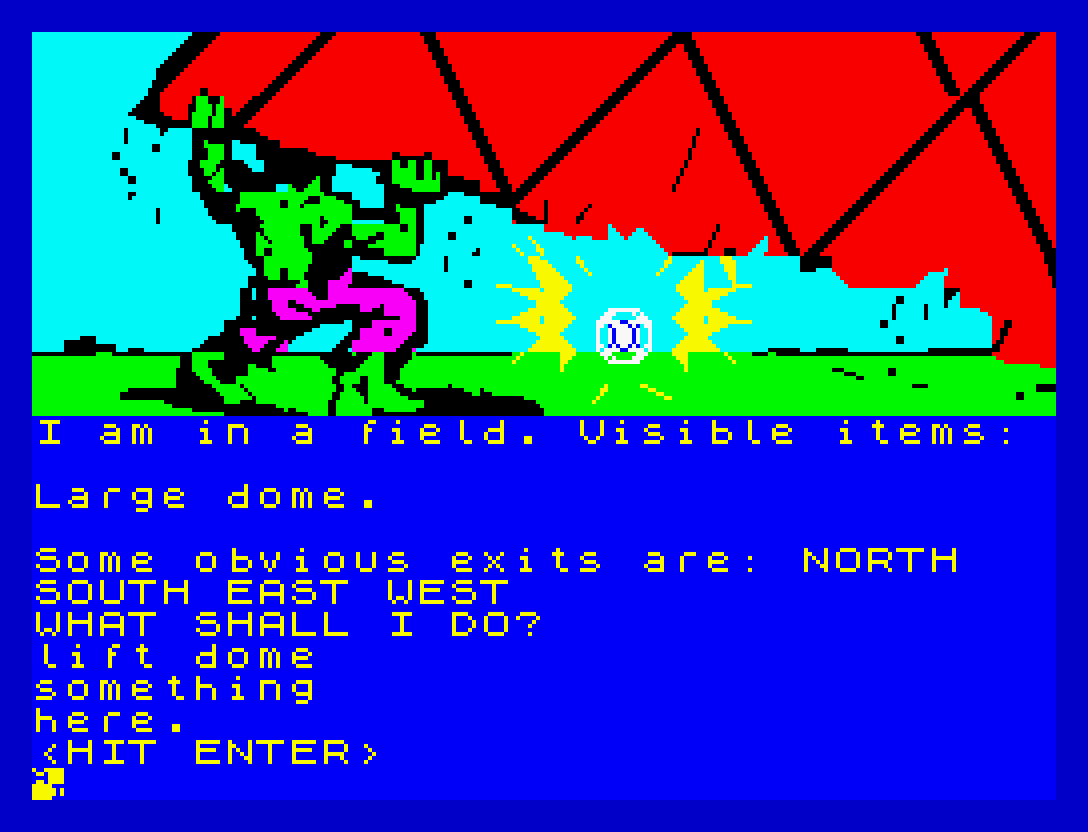 Questprobe 1 – The Hulk ZX Spectrum 16 | The King of Grabs