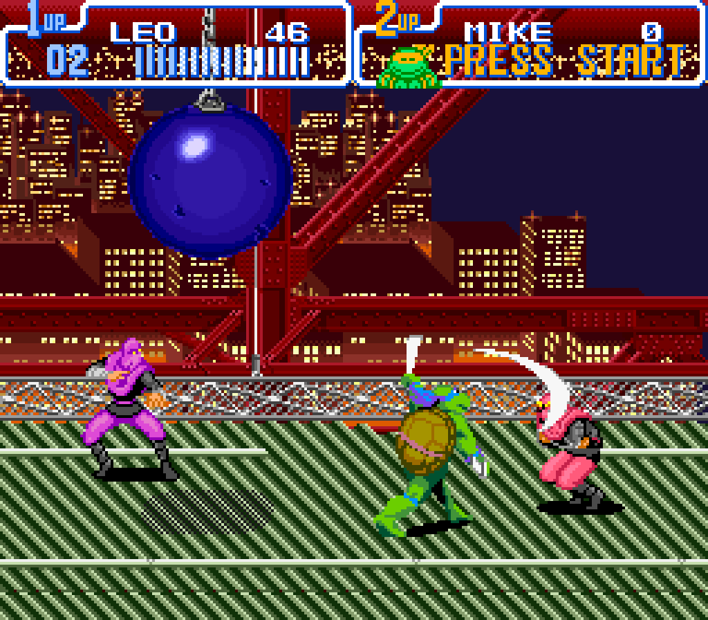 Teenage Mutant Ninja Turtles IV: Turtles In Time, Super Nintendo | The ...