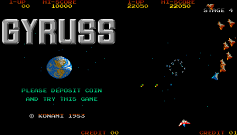 Gyruss, Arcade | The King of Grabs