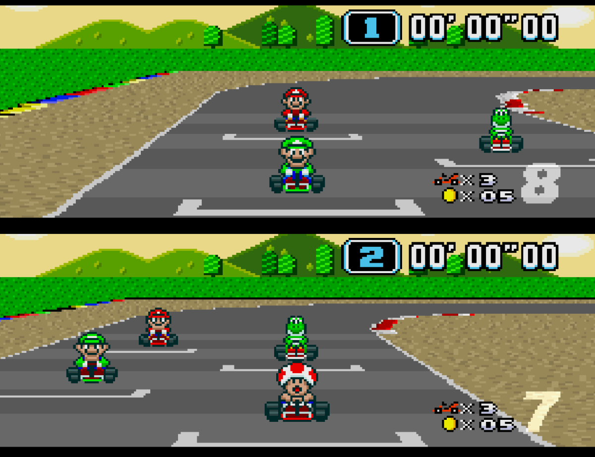 Super Mario Kart, Super Nintendo | The King of Grabs